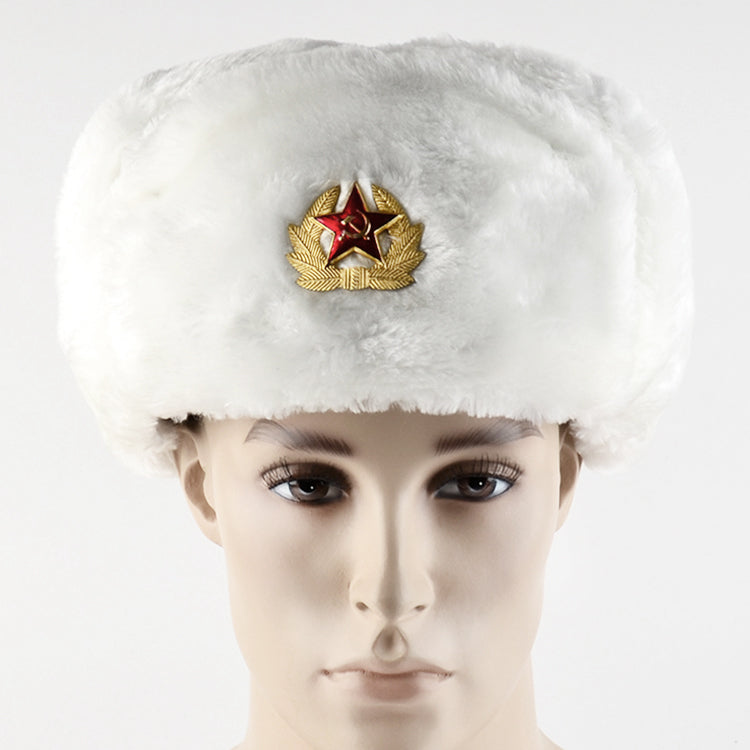 White Russian Shapka Ushanka Hat – The Russian Store