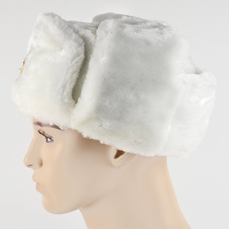 White Russian Shapka Ushanka Hat – The Russian Store
